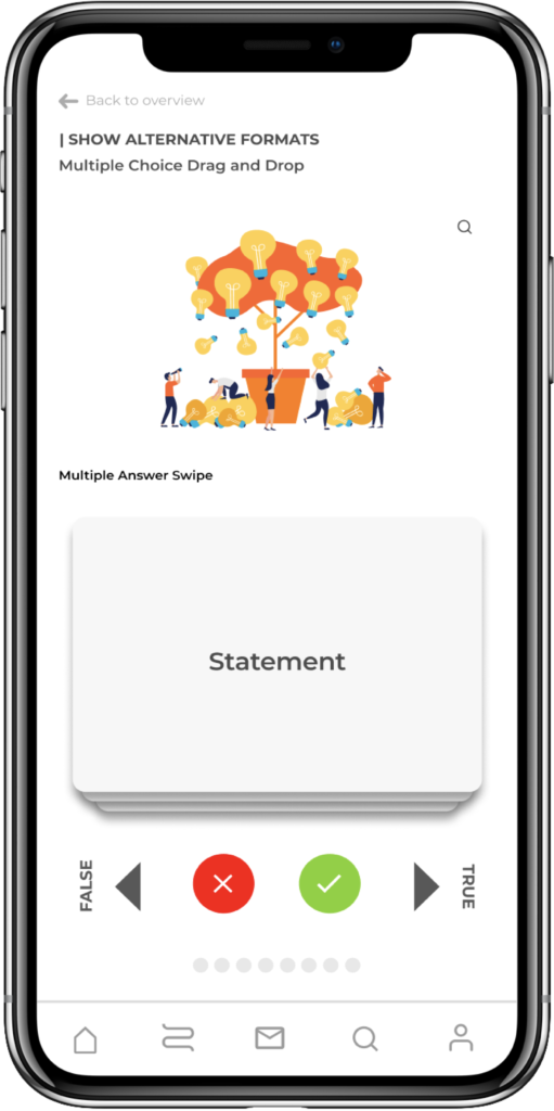 Multiple Answer Swipe & Multiple Choice Drag & Drop – Mobietrain ...